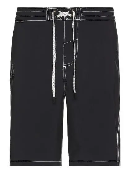 DARK SEAS Time Warp Boardshort - Black