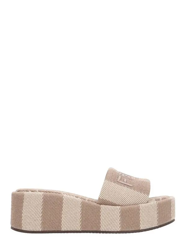 Fendi Sunshine Slides - Grey