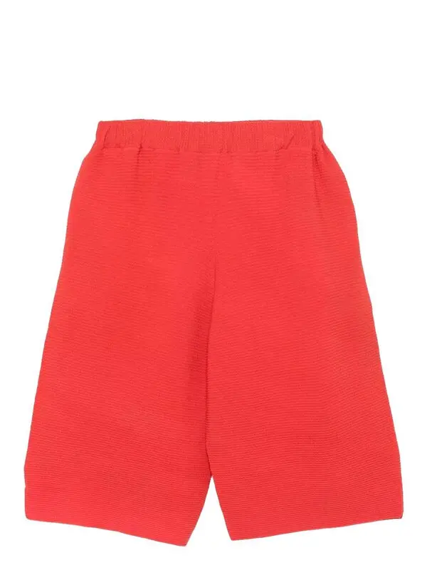 Issey Miyake Cotton Shorts - Red