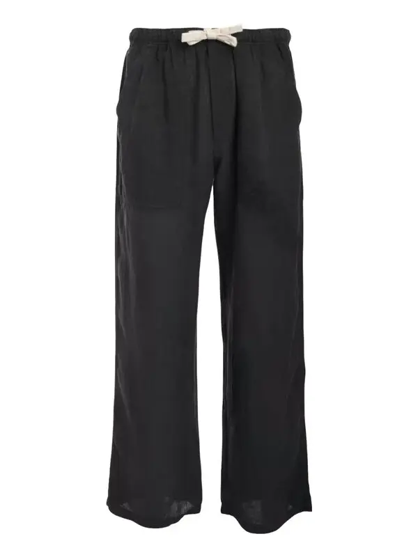 Palm Angels Drawstring-waistband Trousers - Black
