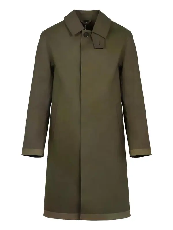 Mackintosh Cotton Trench Coat - Green