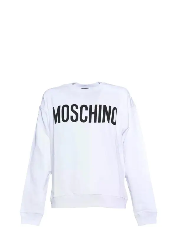Moschino Logo-print Sweatshirt - White