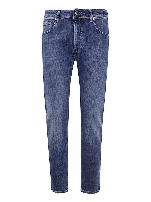 INCOTEX BLUE DIVISION 5 Pocket Stretch Denim - Multicolour