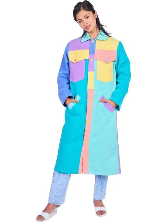 MOKUYOBI Denim Duster - Stellar Night