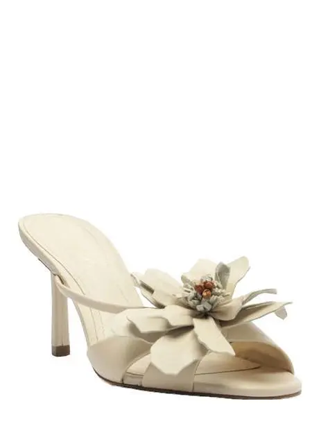 AREZZO Daisy Mid Heel Slide Sandal - Panacota