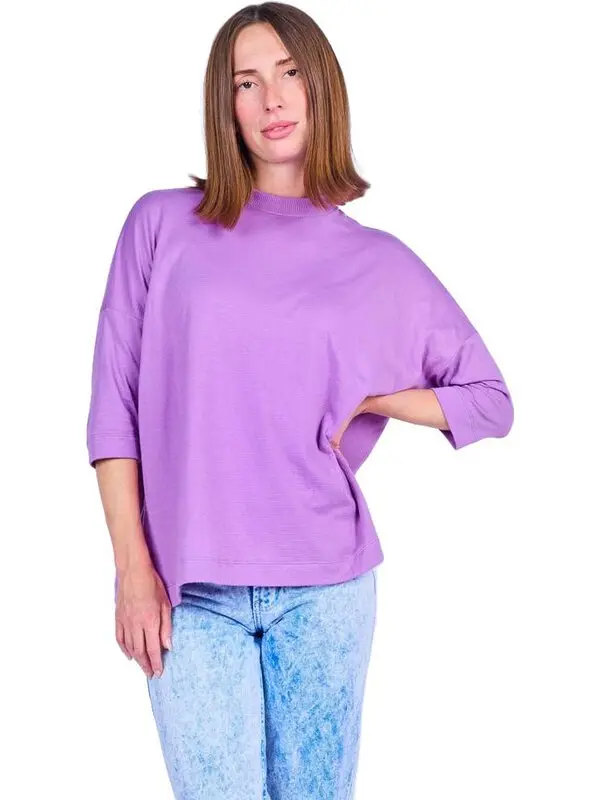 MOKUYOBI Dolman Tee - Plum