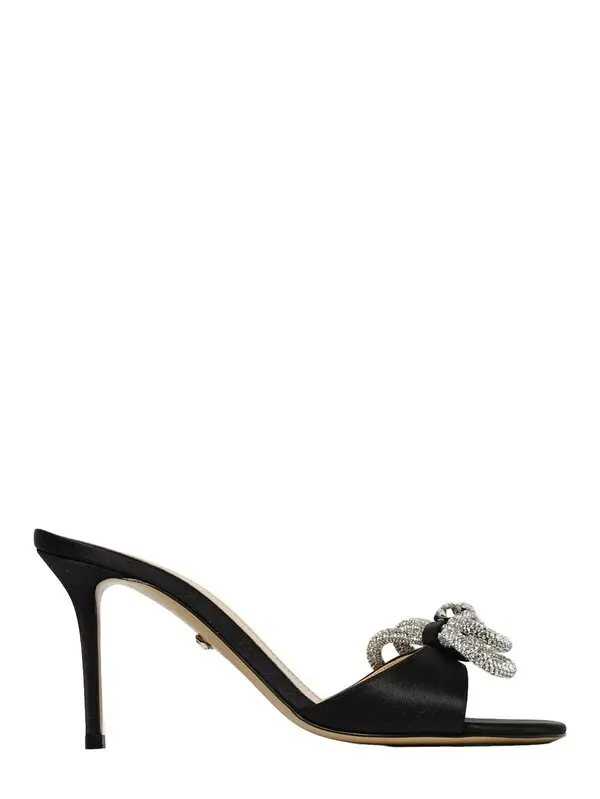 Mach & Mach Heeled Sandals - Black
