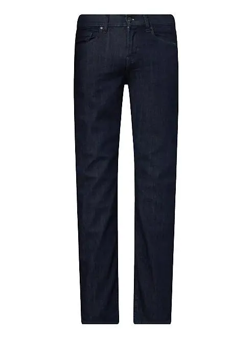 7 For All Mankind Slimmy Tapered-leg Stretch-denim Blend Jeans - Conroe