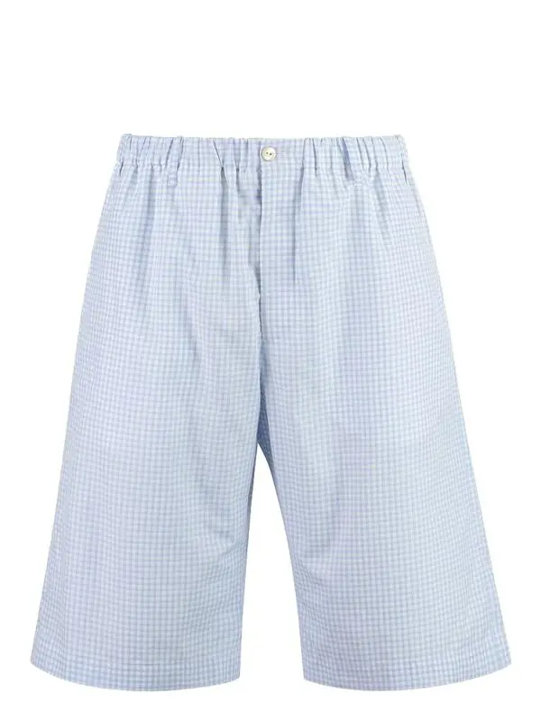 Gucci Cotton Bermuda Shorts - Blue
