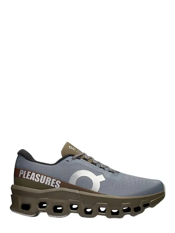 On X Pleasures & The Loop Cloudmonster 2 Sneakers - Mist Olive