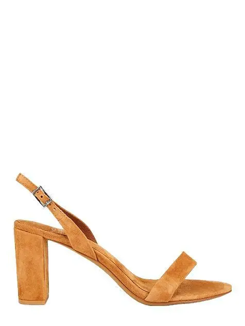 Jeffrey Campbell Go-to Suede Sandal - Tan Suede