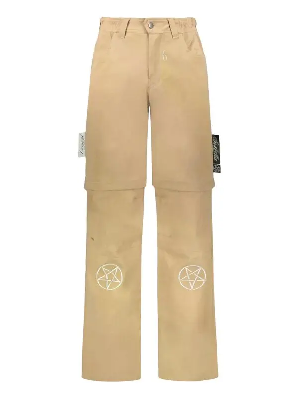 ISABELLA 1985 Cotton Trousers - Hazelnut