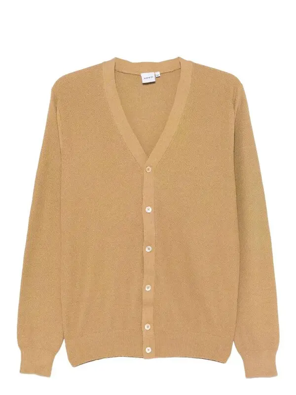 Aspesi Cotton Cardigan - Neutrals