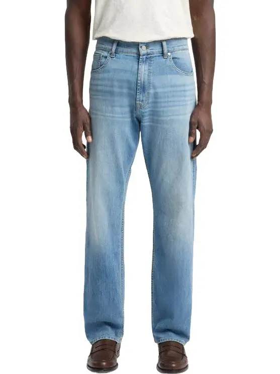 7 For All Mankind Modern Straight-leg Jeans - Formentera