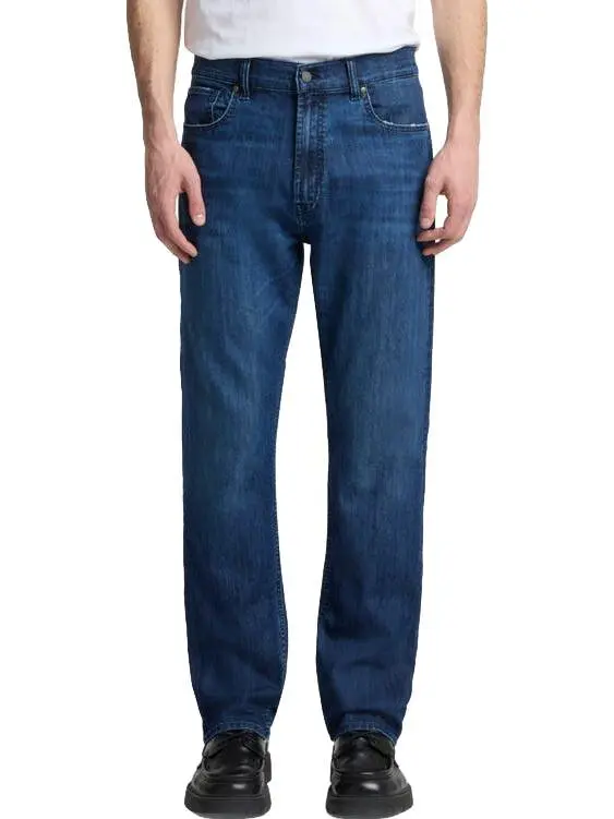 7 For All Mankind Modern Straight-leg Jeans - Proper