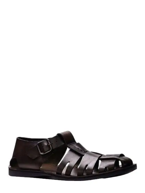 A. VEER Santorini Fisherman Sandal - Olive