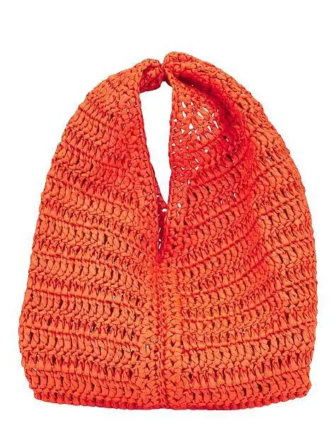 A.L.C. Simone Raffia Bag - Poppy