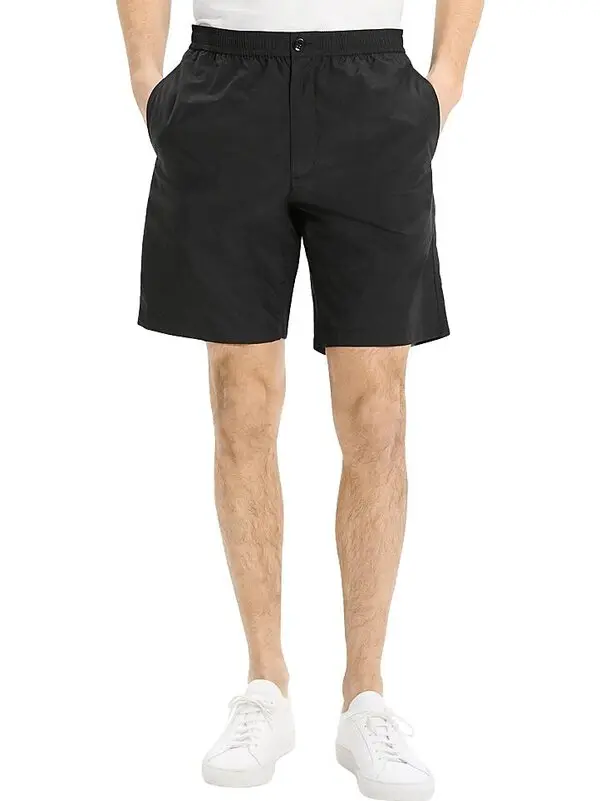 Theory Straight 8" Shorts - Black