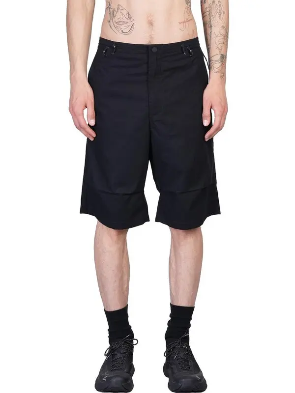 MAHARISHI Cotton Shorts - Black