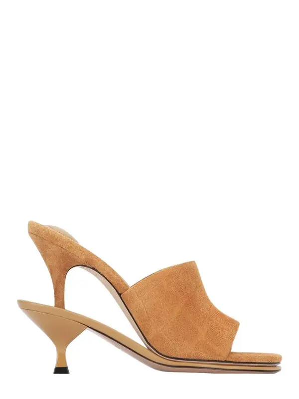 Jacquemus Les Doubles Mules - Camel