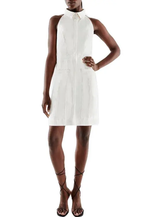 AS By DF Alexandria Denim Dress - White