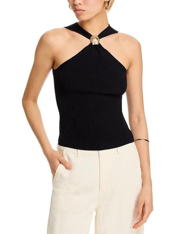 Rails Senna Knit Top - Black
