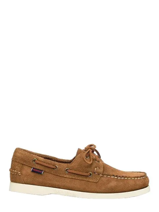 SEBAGO Portland Roughout Boat Shoes - Brown Cognac