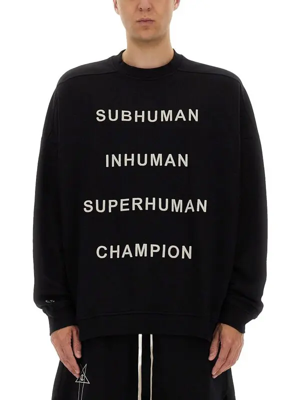 Rick Owens Jumbo Sweatshirt - Black