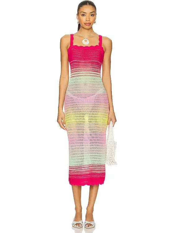 PQ Reese Dress - Cranberry