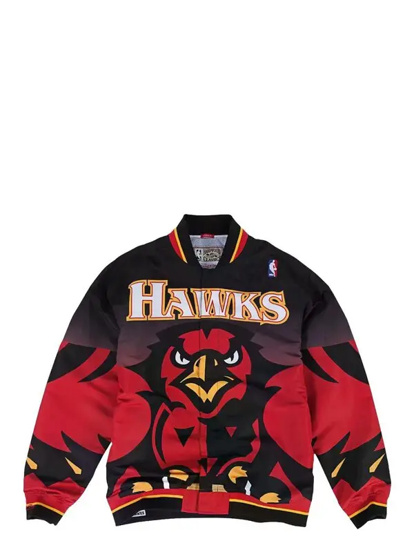 Mitchell & Ness Nba Atlanta Hawks 95 Jacket - Black