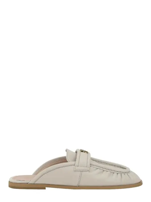 Pinko Nappa Mules - Yogurt