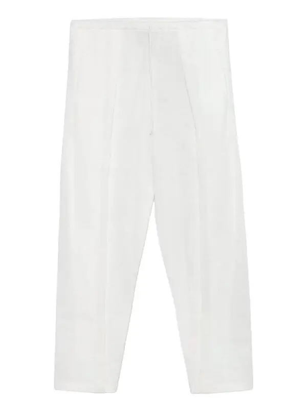 Giorgio Armani Straight-leg Trousers - White