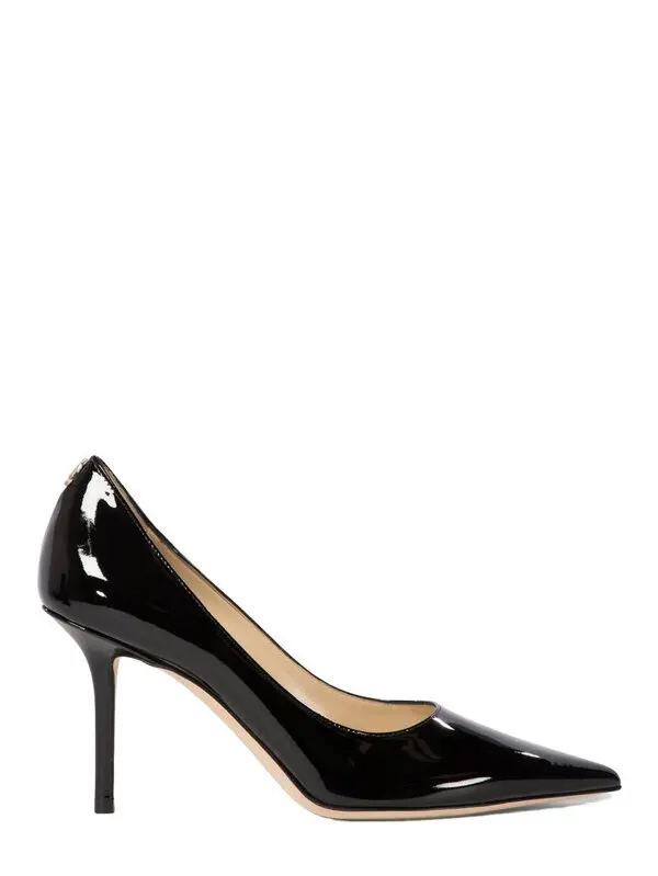 JIMMY CHOO Heeled Pointed Toe Pumps - Black