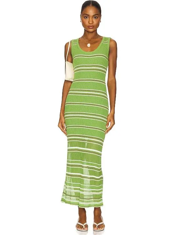 Simkhai Mariana Tank Dress - Kiwi Multi