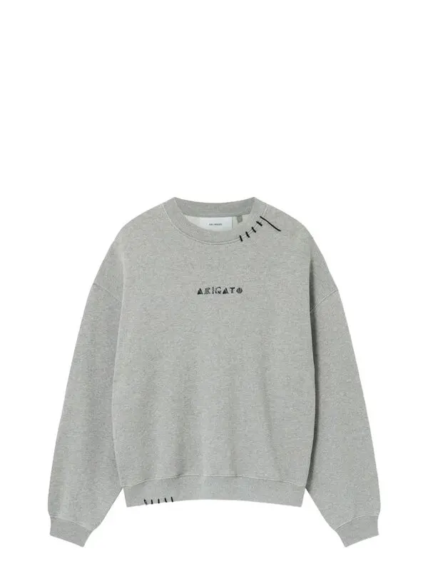Axel Arigato Embroidered Logo Sweatshirt - Grey