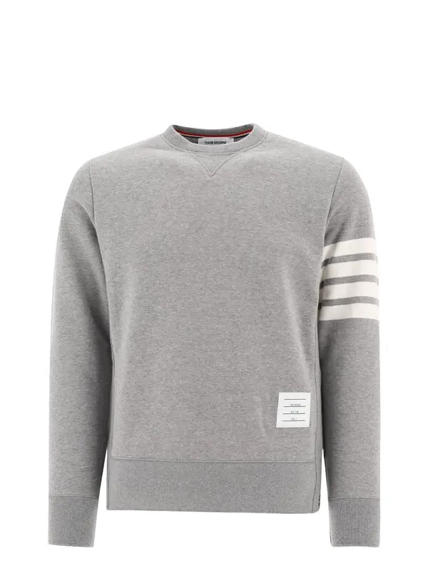 Thom Browne Classic Loopback Sweatshirt - Grey