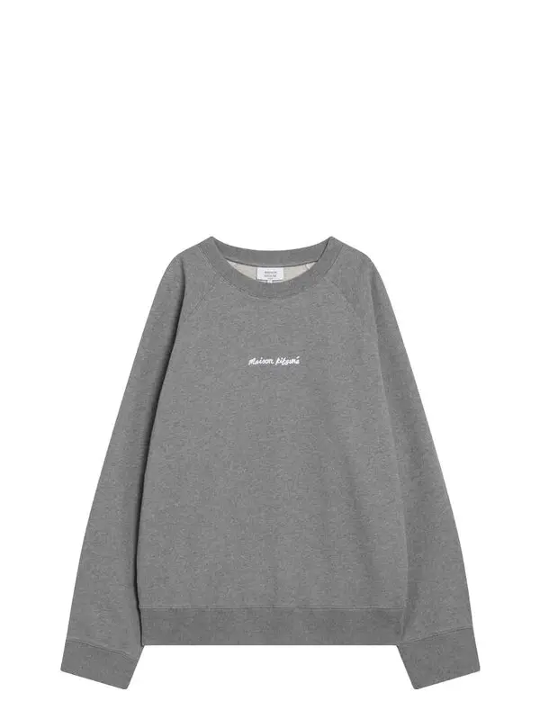 Maison Kitsuné Crew-neck Sweatshirt - Grey