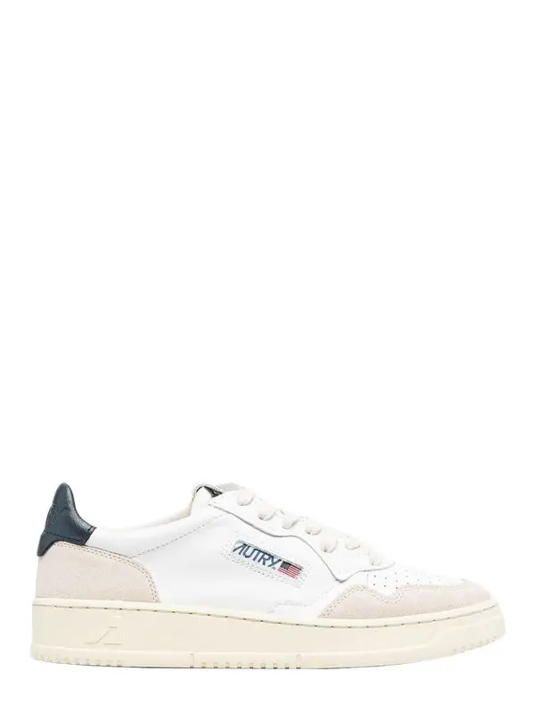 AUTRY Medalist Low Leather Sneakers - Blue