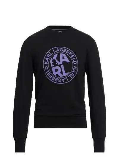 Karl Lagerfeld Sweatshirt With Logo - Black