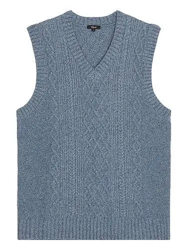 Rails Lee Knit Vest - Azure Marl