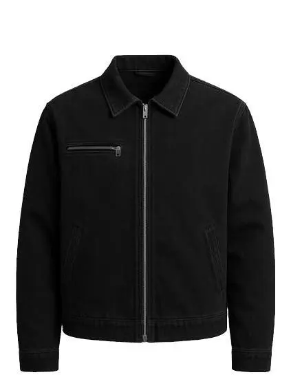 BLVCK Essential Zip-up Jacket - Black