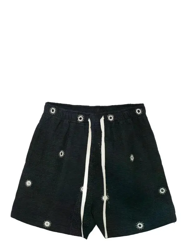 KARTIK RESEARCH Mirror Shorts - Blue