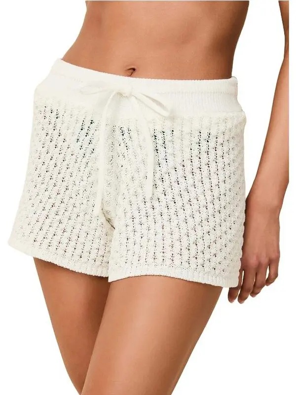 Solid & Striped Charlie Mid-rise Shorts - White