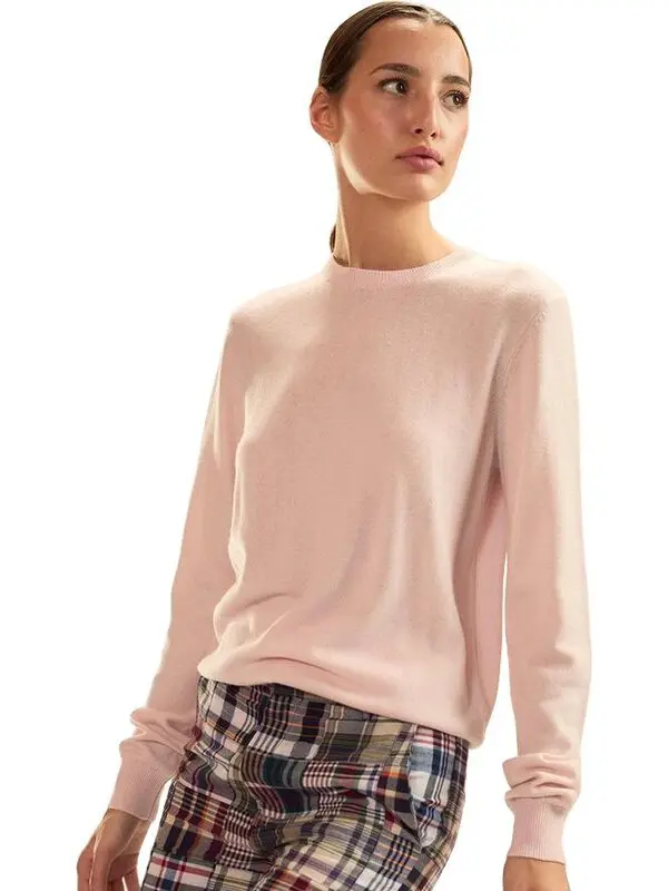 Cynthia Rowley Elea Wool Cashmere Sweater - Denim