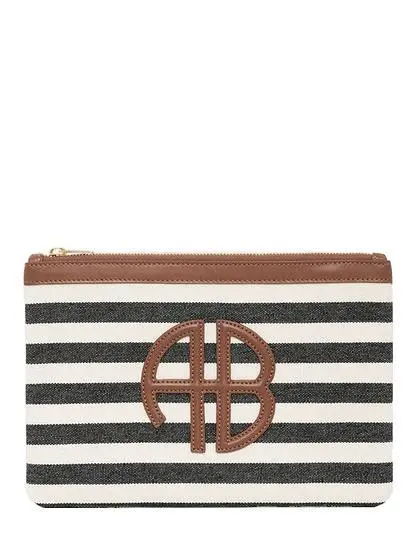 ANINE BING Lili Pouch - Stripe
