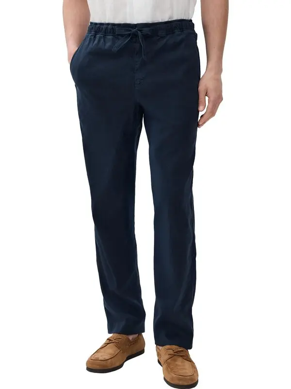 Orlebar Brown Alex Garment Dyed Pants - Night Iris