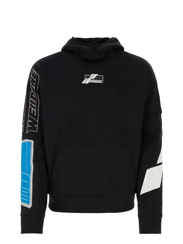 We11Done Cotton Sweatshirt - Black