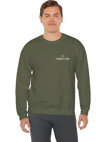 LEDGER & FORD Crewneck Sweatshirt - Green
