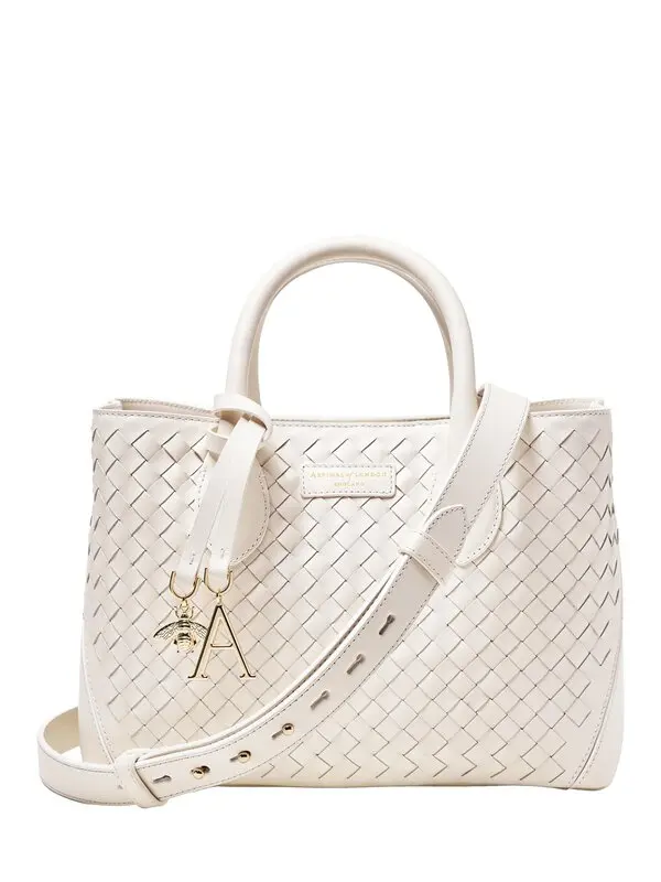 ASPINAL OF LONDON London Tote Bag - White