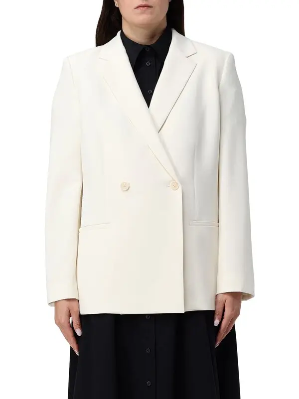 Theory Notched Lapel Blazer - Natural